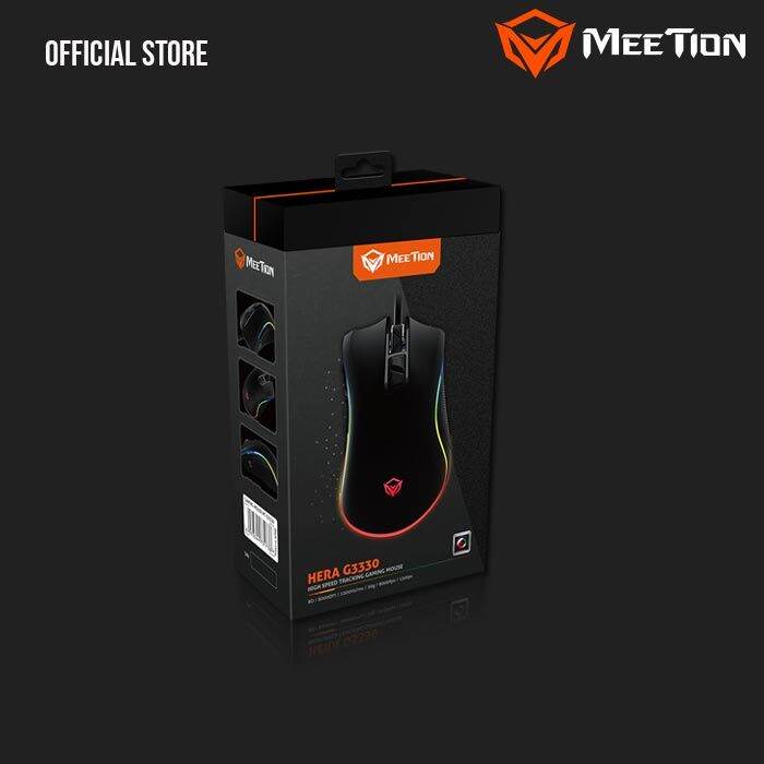 MEETION HERA G3330 HIGH SPEED TRACKING GAMING MOUSE | Lazada PH