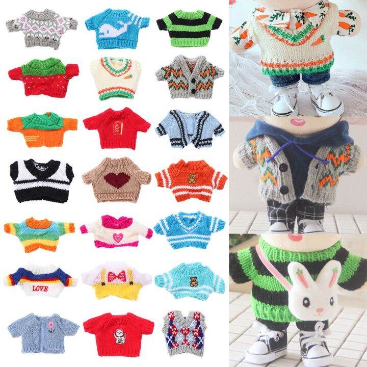 5210A น่ารัก อุปกรณ์ตุ๊กตา เป็ดเหลือง ชุดกันหนาว ของขวัญวันเกิด ตุ๊กตาสัตว์ เสื้อกันหนาว ของเล่น ...