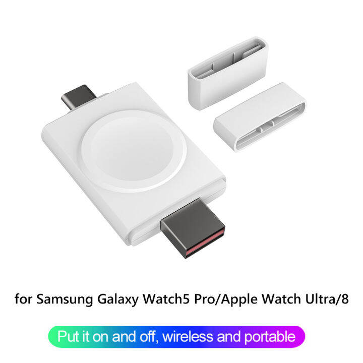 2 in 1 USB Type-C Charging Cable Wireless Charger For Samsung Galaxy ...