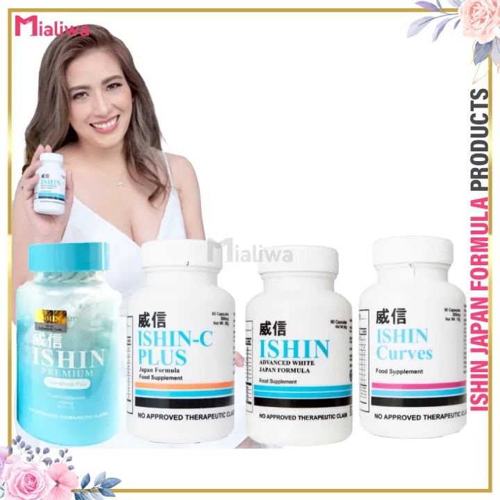 Ishin Japan Formula Advanced White, Ishin Premium Glutathione Pampaputi ...