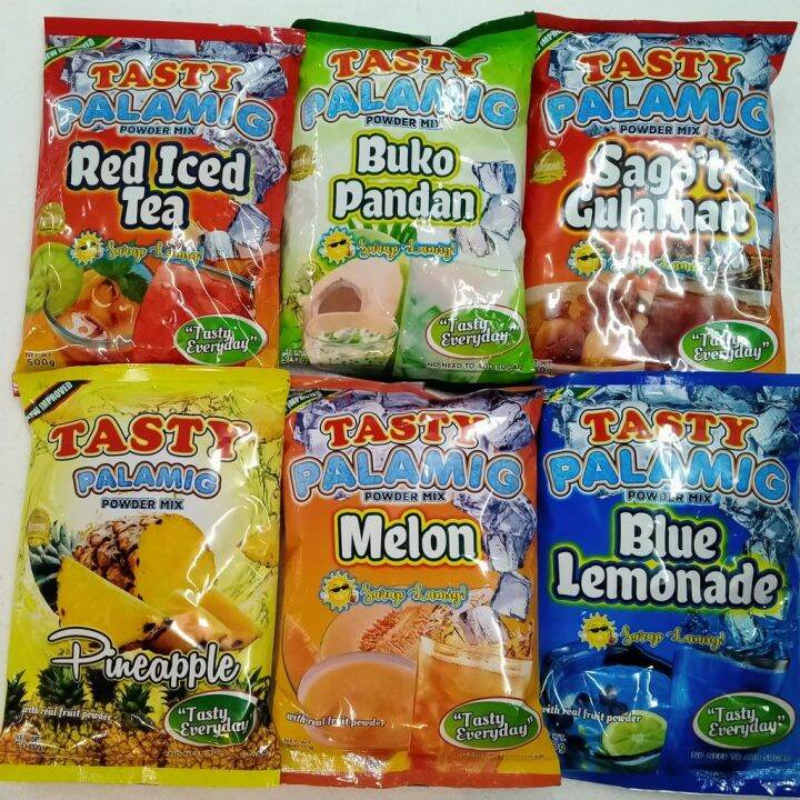 Tasty Palamig juice and milky chocolate powder pineapple red iced tea ...