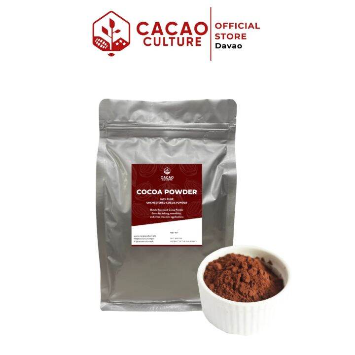 Cacao Culture - Cocoa Powder (Pure, Unsweetened) - 500g - Alkalized ...