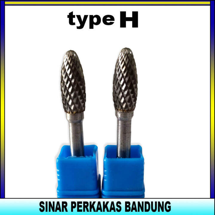 Mata bor / Mata tuner dua arah 6X10 mm Type H /Mata cuner Rotary Die ...