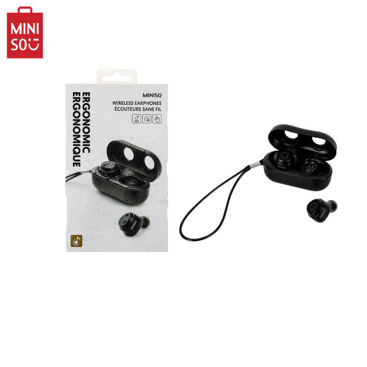 MINISO IPX7 Grade Waterproof TWS Wireless Earphones Model | Lazada PH