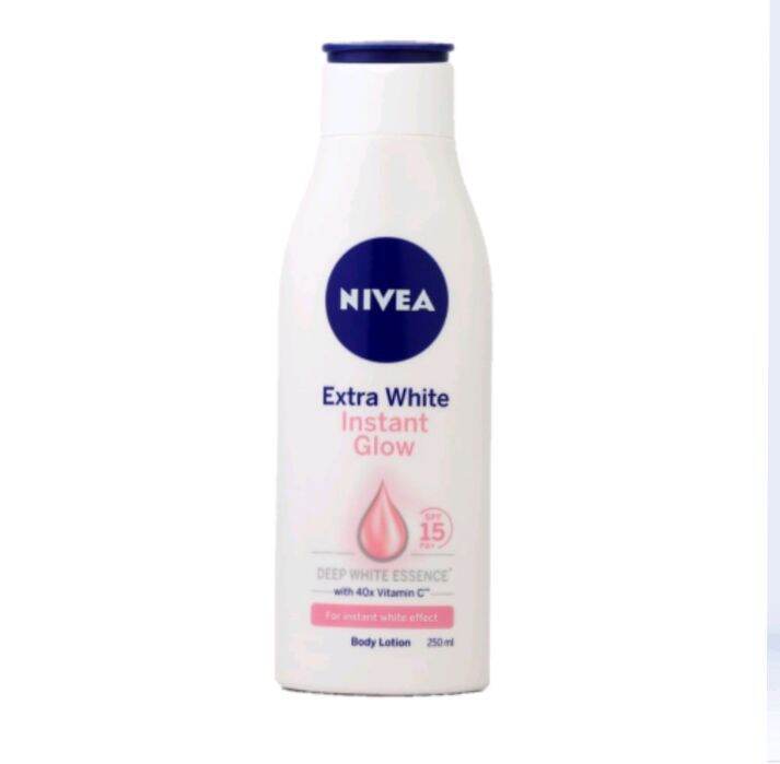 Nivea Body Lotion Extra White Instant Glow With Spf 15 250ml Lazada Ph