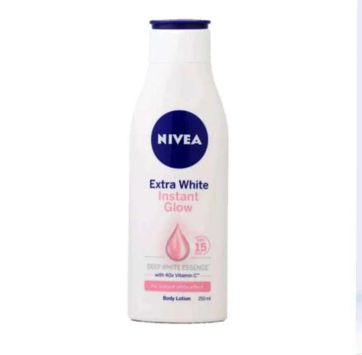 NIVEA Body Lotion Extra White Instant Glow with SPF 15, 250ml | Lazada PH