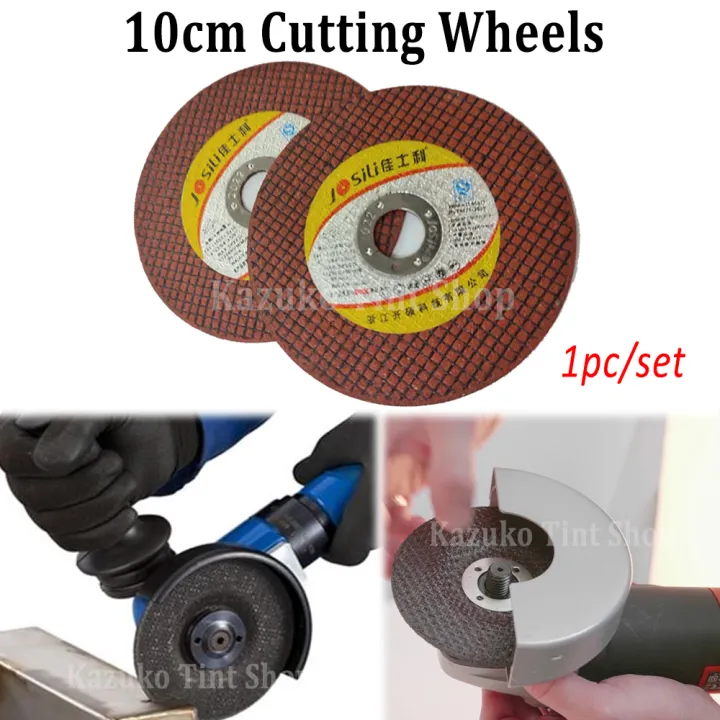 JOSILI 4'' (10cm) Metal Cutting Disc Stainless Steel Cutting Wheel Grinder Cut off 107x1.2x16m ...