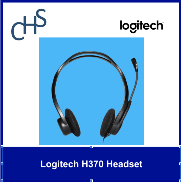 (Original) Logitech H370 Headset|USB Computer Headset | Digital Quality ...
