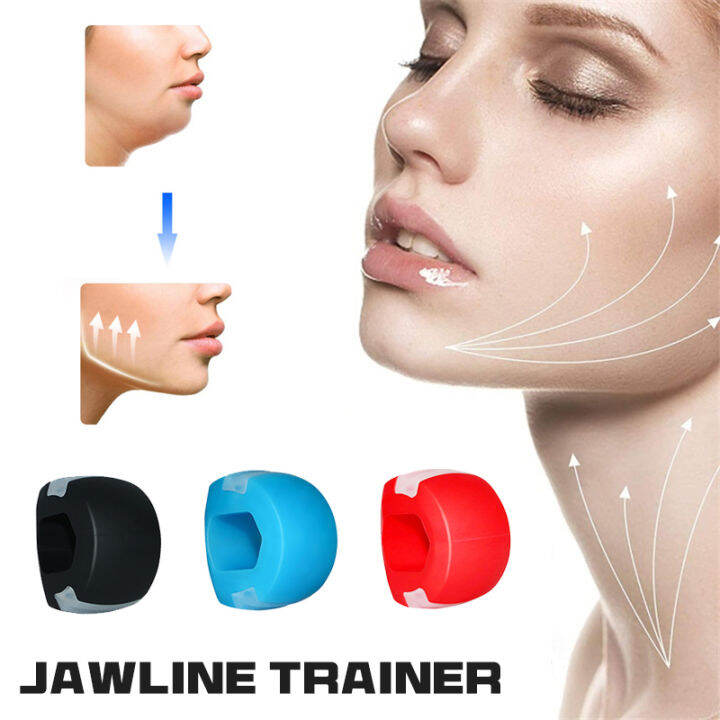 Jawline Exerciser Jaw Muscle Ball Jaw Shape Facial Fitness Chewing Ball ...