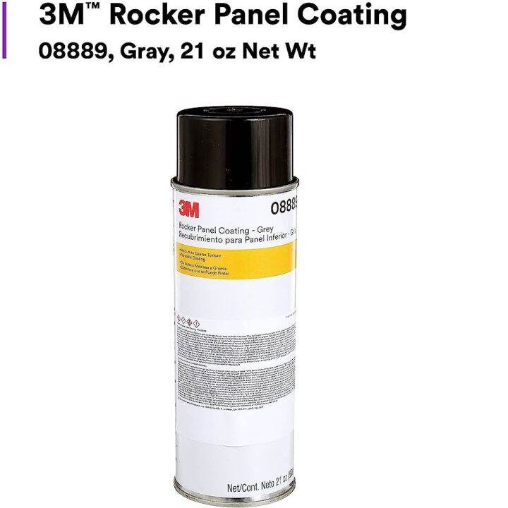 3M 08889 ROCKER PANEL COATING 23 oz ผลิตภัณฑ์สเปรย์พ่นขอบชายบันได ...