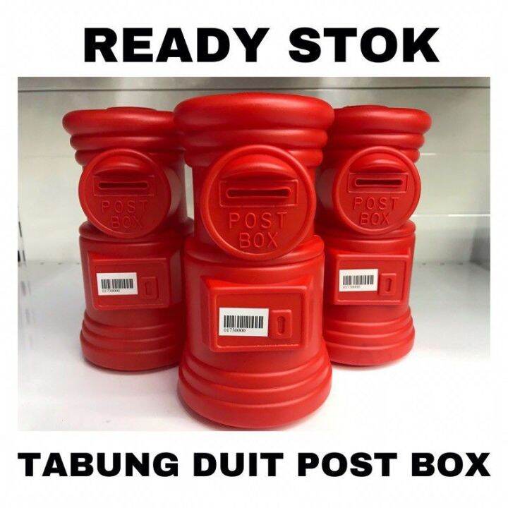 Tabung Duit Syiling Pos / Pos Coinbank | Lazada