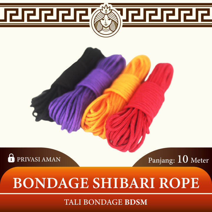 Tali Shibari Rope Bondage Jepang 10 Meter Halus | Lazada Indonesia