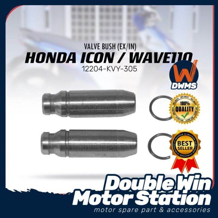 HONDA ICON / WAVE110 VALVE BUSH (EX/IN) 12204-KVY-305 | Lazada