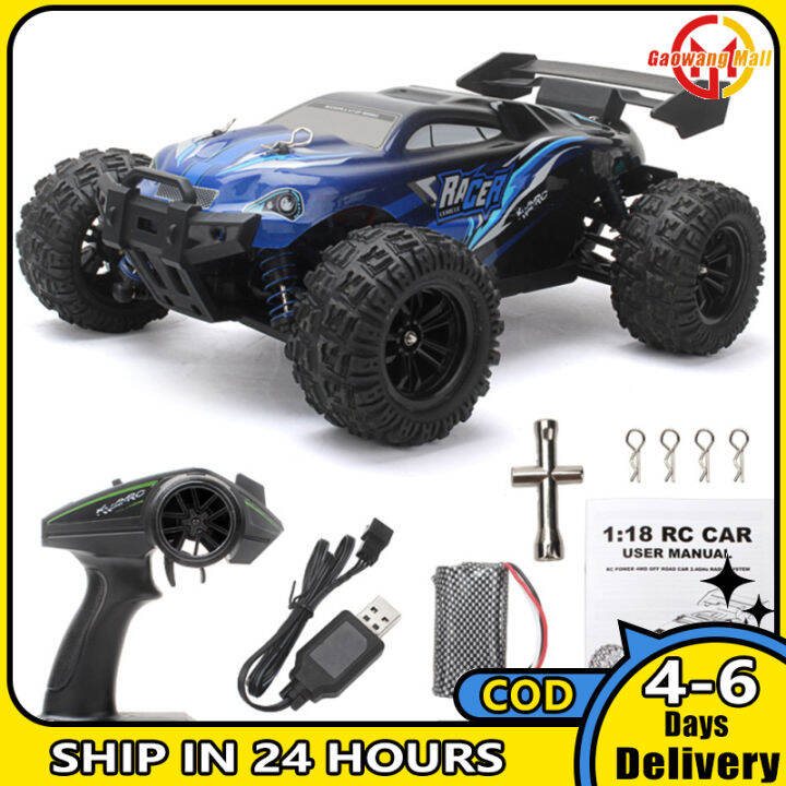 Mobil Remote Control Skala Penuh 1:18, Mobil Balap Rc Off-Road Kaki ...