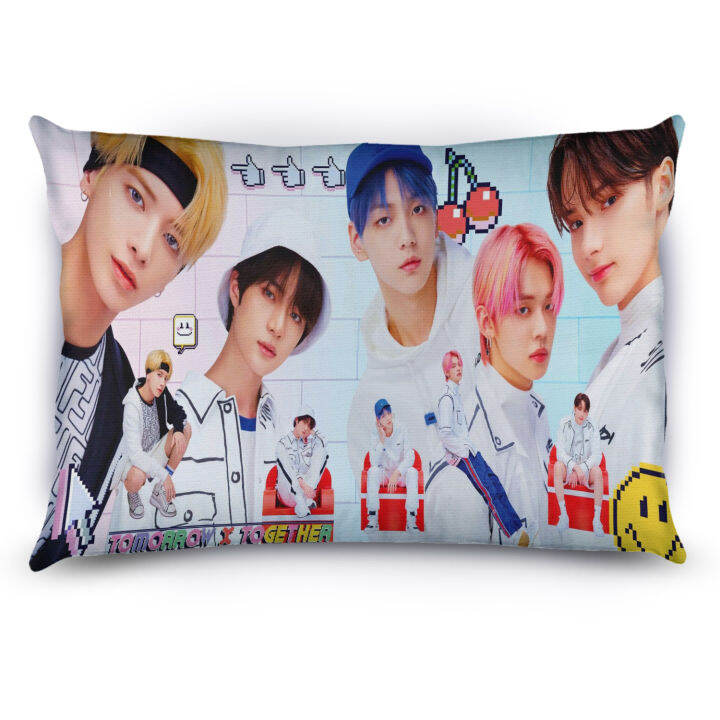 TXT merchandise kpop merch pillow big size 13X18 Design P2 08 Soobin ...