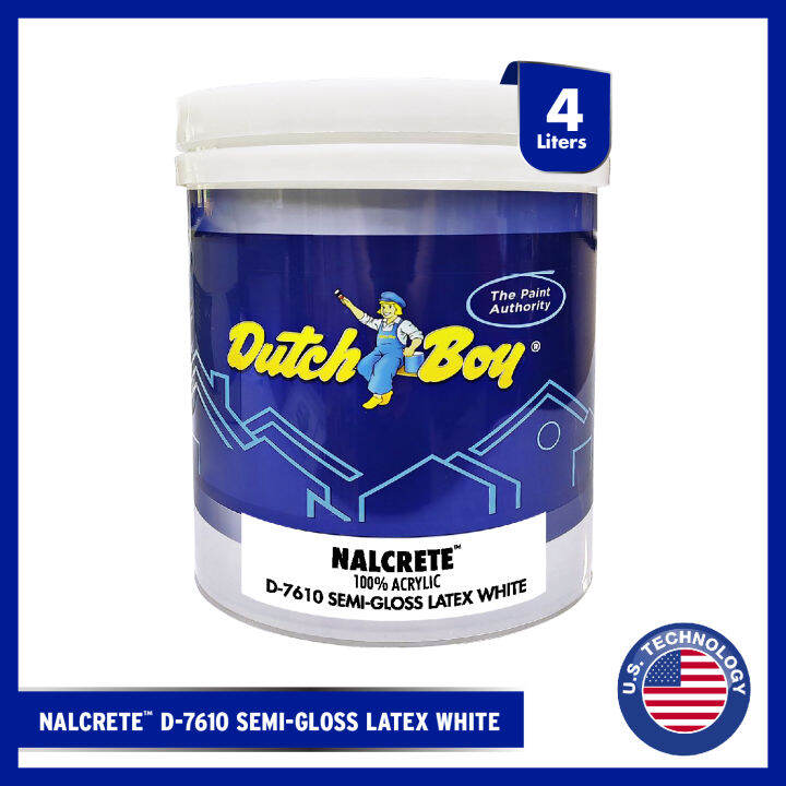 Dutch Boy Nalcrete Semi-Gloss Latex D-7610-4L | Lazada PH