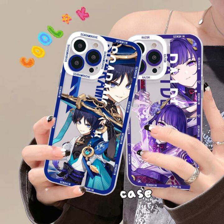 Anime Genshin Impact Wanderer Nahida Phone Case for iPhone 11 12 13 ...
