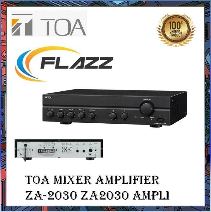 TOA Mixer Amplifier ZA-2030 ZA2030 ampli | Lazada Indonesia