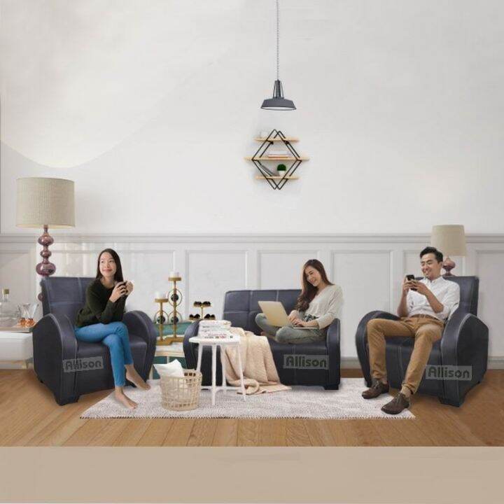 Allison Vinca Sofa Minimalis 211 Seater atau Sofa 211 Dudukan | Lazada ...