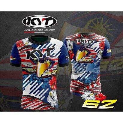 KYT Merdeka 62nd Sublimation Tshirt | KYT Merdeka 62nd T-shirt | Baju ...
