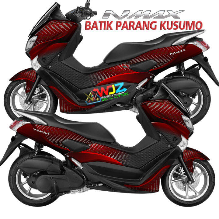 stiker decal nmax motif batik parang kusumo | Lazada Indonesia