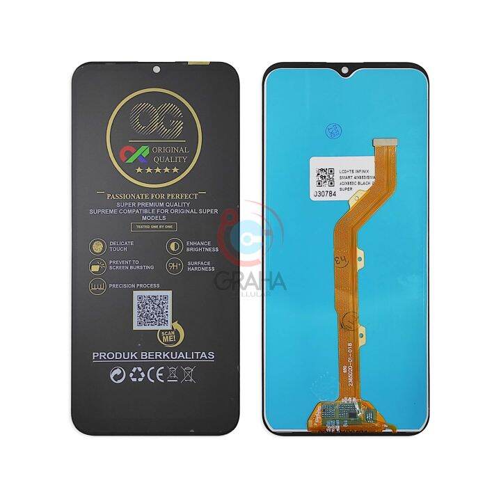 LCD INFINIX SMART 4 / X653 OG ORI SUPER FULLSET TOUCHSCREEN | Lazada ...