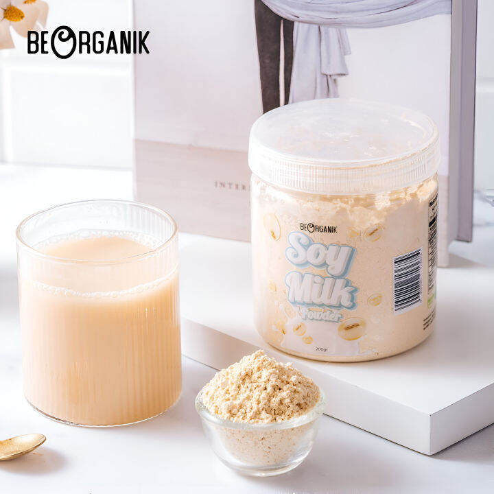 TERMURAH!!! Beorganik Soy Bean Milk Powder 100gr / Susu Bubuk Kacang ...
