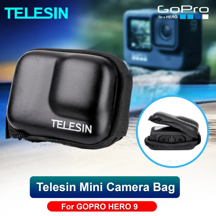 TELESIN Mini Storage Protection Bag Half Open Quick Release Carrying ...