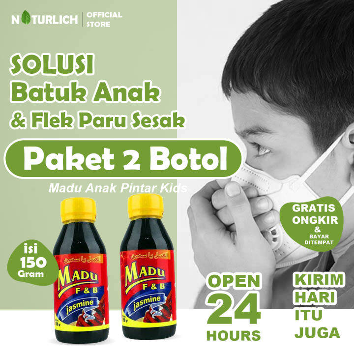 Madu F dan B jasmine Untuk Batuk Kering Dan Berdahak Anak Untuk Flek Paru anak | Lazada Indonesia