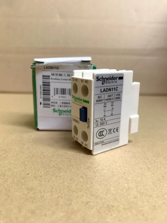 SCHNEIDER ELECTRIC AUXILIARY CONTACTS BLOCK, LADN11C ( LADN11 ) | Lazada