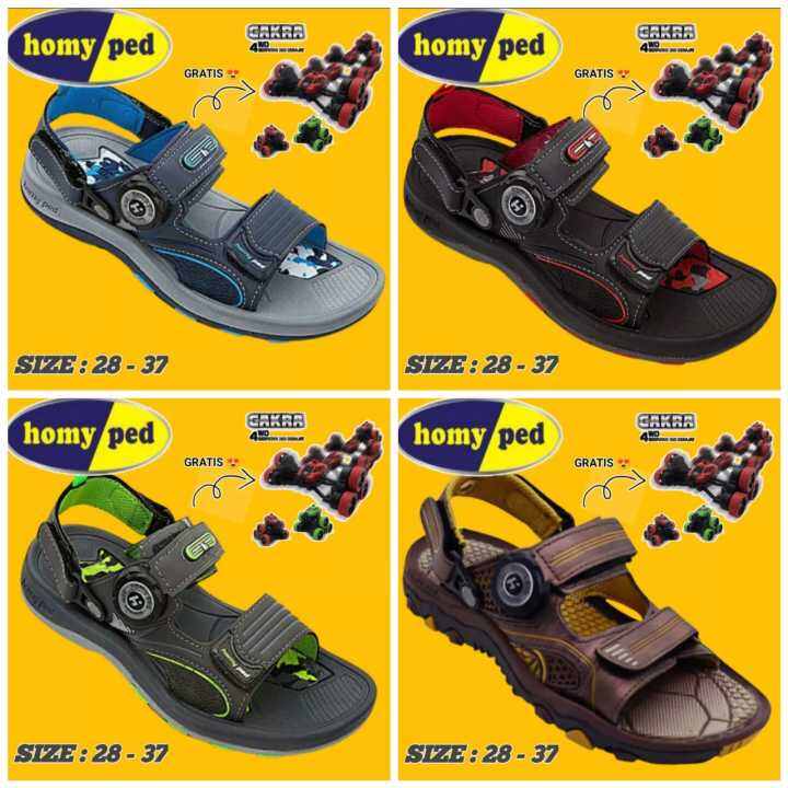 Sandal Homyped Sandal Ardilles Gunung Anak Anak Berhadiah Cakra Homy ...