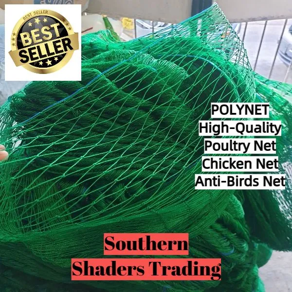 POULTRY NET / 9-10FT x 15 METERS / 1.5 INCH EYE / POLYNET / NEW ...