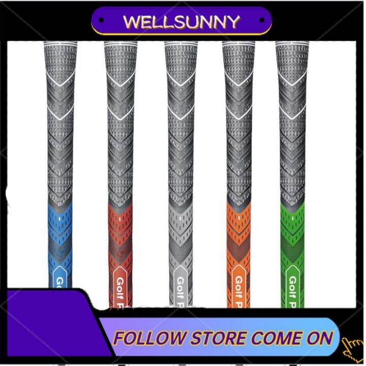 Wellsunyy Golf Pride MCC plus4 Golf Club Grips Standard/Midsize Five colors Iron Golf Wood Club ...