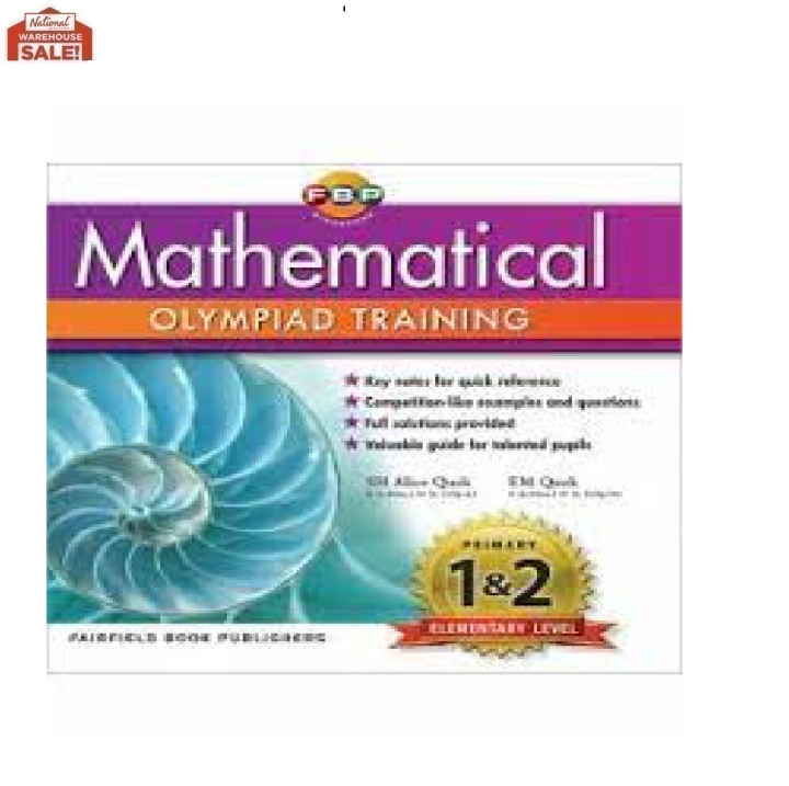 MATHEMATICAL OLYMPIAD TRAINING PRIMARY 1&2 ELEMENTARY LEVEL (33D ...