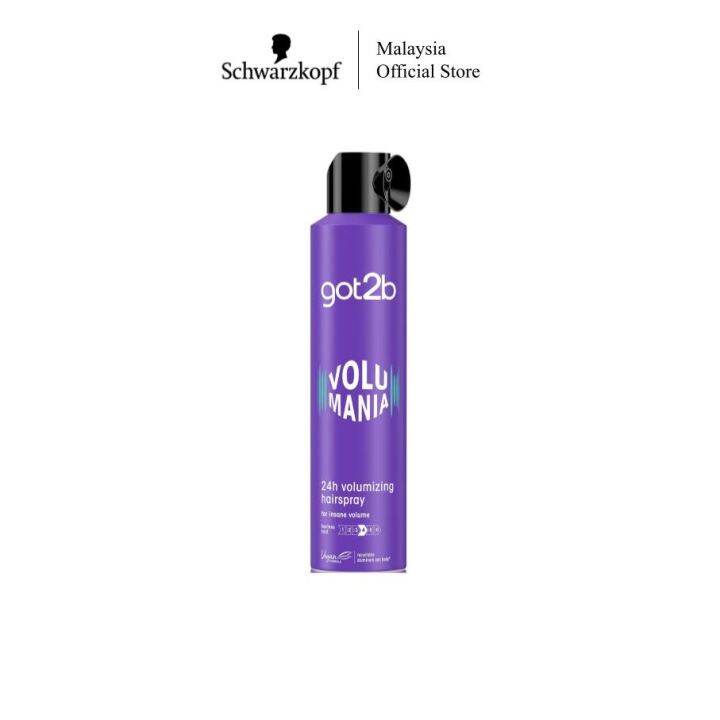 Schwarzkopf Got2B Volumania 24H Volumising Hairspray 300ml | Lazada
