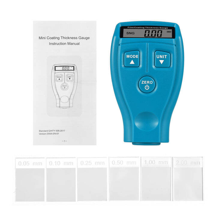 Smart Sensor Coating Thickness Gauge LCD Digital Paint Thickness Probe ...