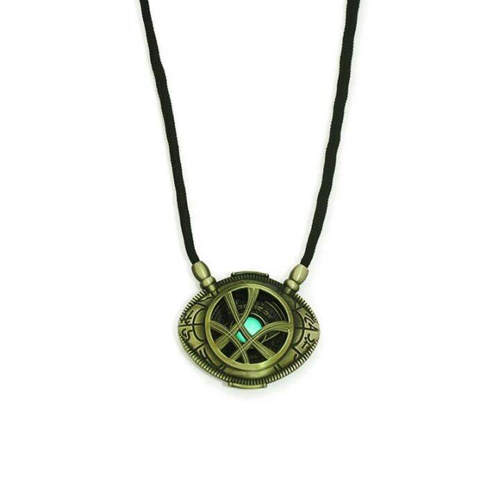 Doctor Strange Infinity Time Stones 1/1 Necklace Eye Of Agamotto ...