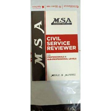 CIVIL SERVICE REVIEWER 2022ed | Lazada PH