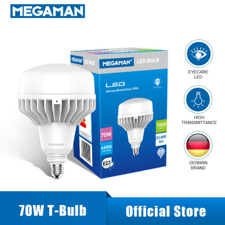 Megaman LED HIGH LUMEN T-BULB 100W E27 6500K Daylight Ultra Bright ...