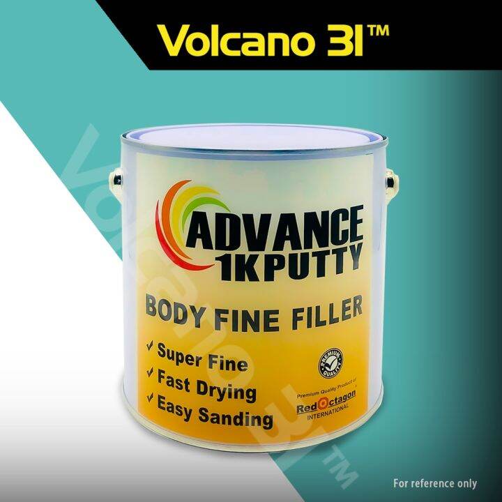 Advance 1K Putty Fine Putty for Car Paint Shop | Lazada