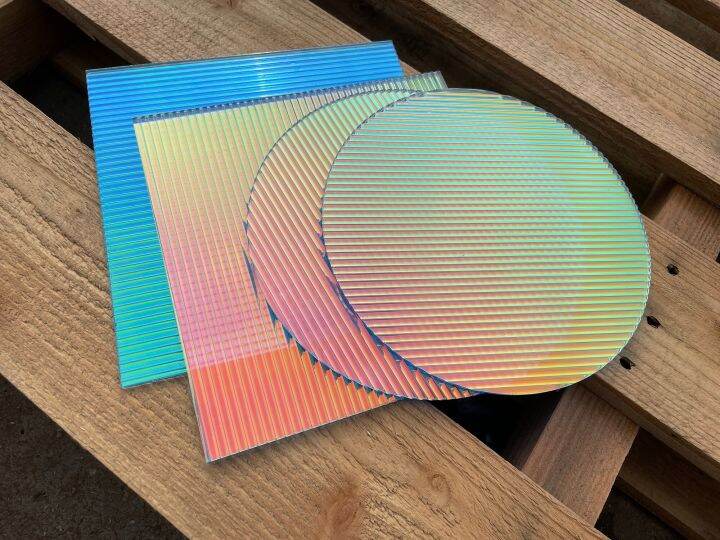 Texture PMMA Laser Plexiglass Decorative Acrylic Sheet,Iridescent ...