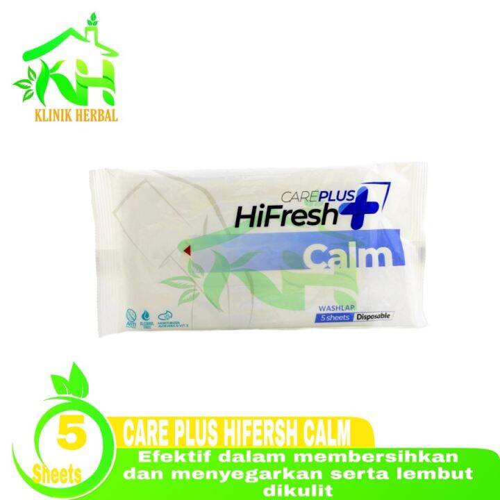 Care Plus Hifresh - Tissue basah untuk washlap badan | Lazada Indonesia