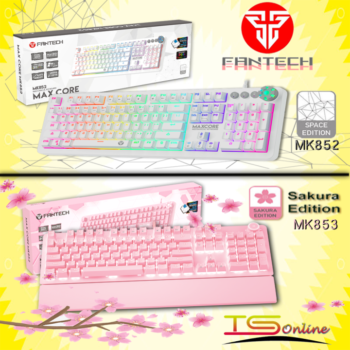 Fantech Maxcore MK852 MK853 Pink Sakura Edition / White Space Edition ...