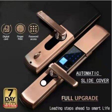 QWA ♢Adami smart lock fingerprint IC card password electronic biometric ...
