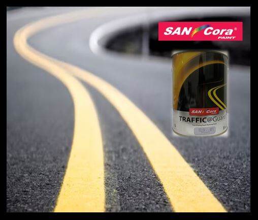 (5 Litres) SANCORA TRAFFIC@Guard ~ Fast Drying Road Marking Paint / Cat ...