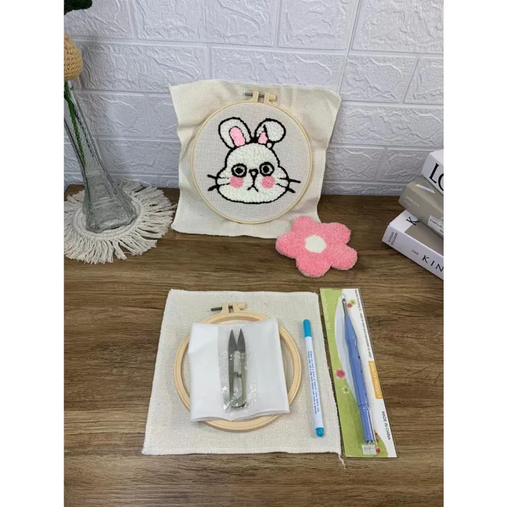 Self Design Punch Needle Kit/ Self Customize Kit/ DIY Tufting Set ...