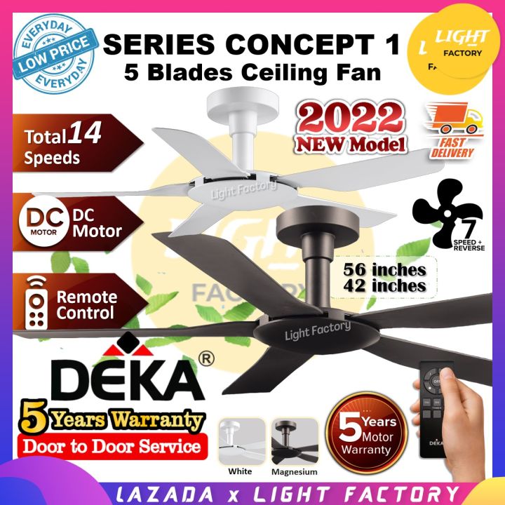 🔥NEW🔥 DEKA CONCEPT Baby Fan 42" DEKA CONCEPT MINI LED 34" DC Ceiling ...