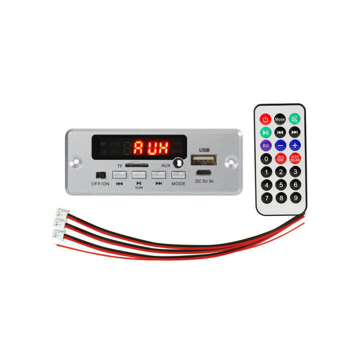 Decoders Module Bluetooth-compatible DC6V-12V 2x25W Amplifier 1-3A MP3 ...