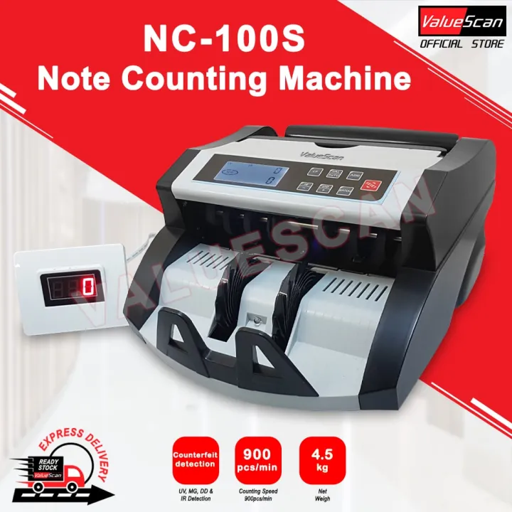 Valuescan NC-100S Money Bank Note Counting Machine / Money Count / Note ...