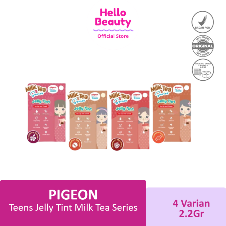 PIGEON Teens Jelly Tint Milk Tea Series | Lazada Indonesia